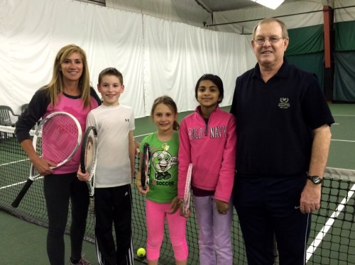 COACHING WITH GINNY PURDY – DES EVANS TENNIS